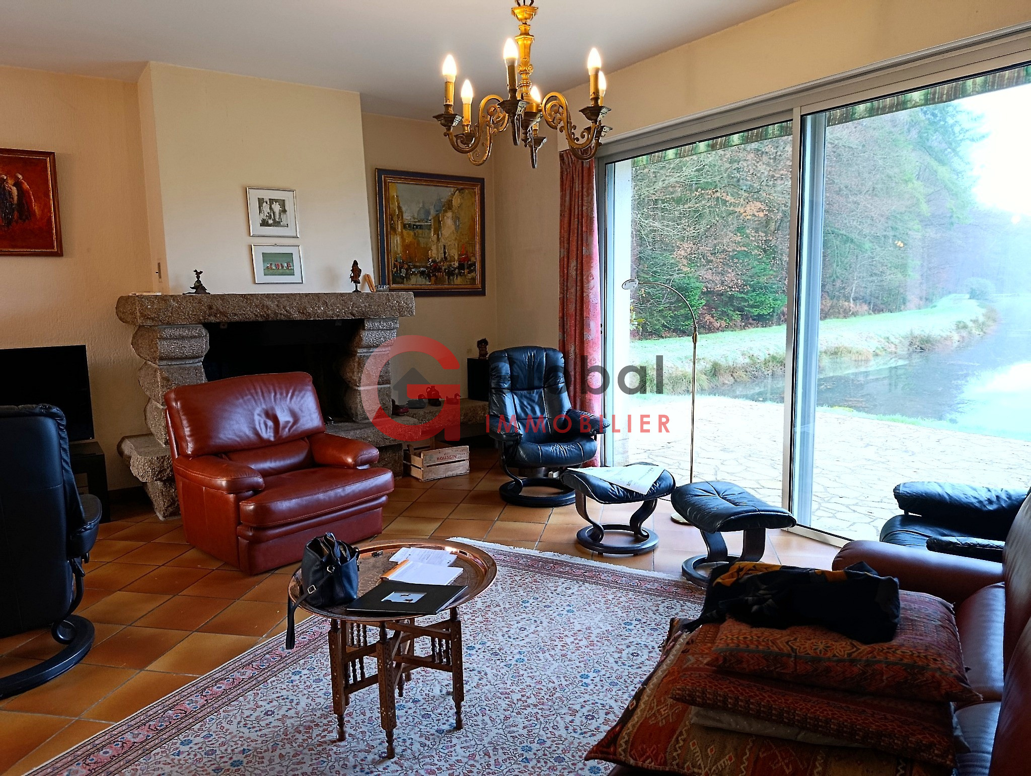 Vente Environnement coup de coeur ! Maison de 140 m² avec son étang ...